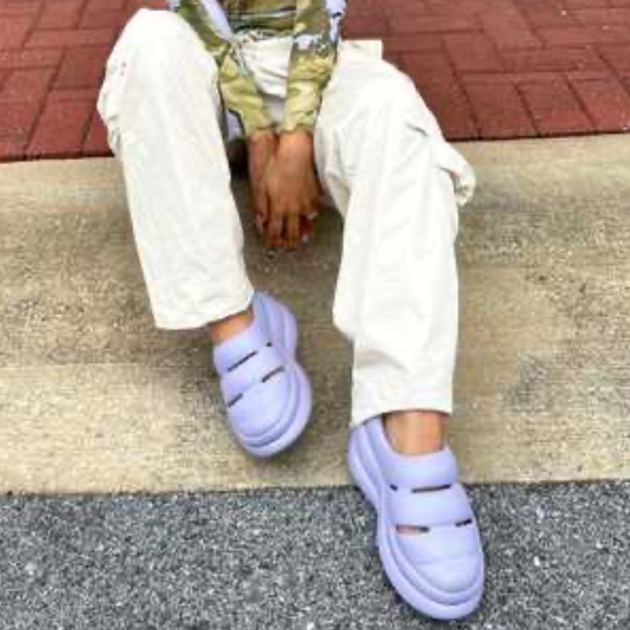 UGG | Shoes | Ugg Womens Sport Yeah Clog June Gloom Purple 8 | Poshmark